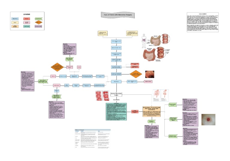 Abdominal Surgery Concept Map | Download Free PDF | Ulcerative Colitis ...