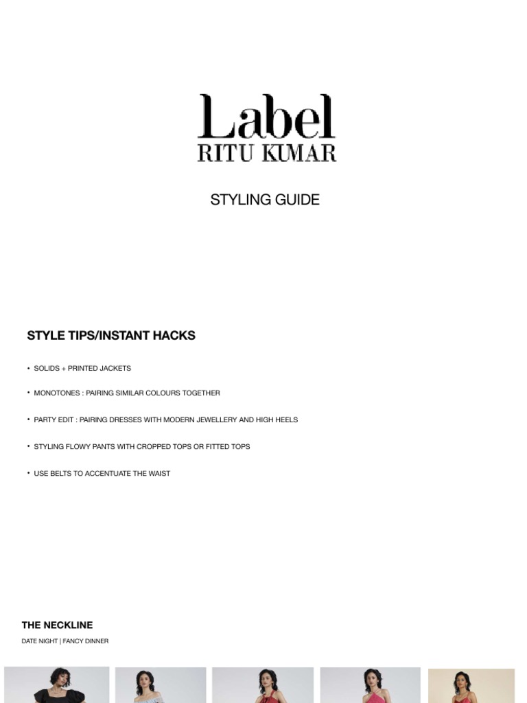 RK Label Styling Docket | PDF