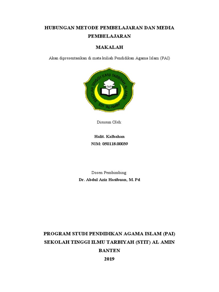 Hubungan Metode dan Media Pembelajaran | PDF