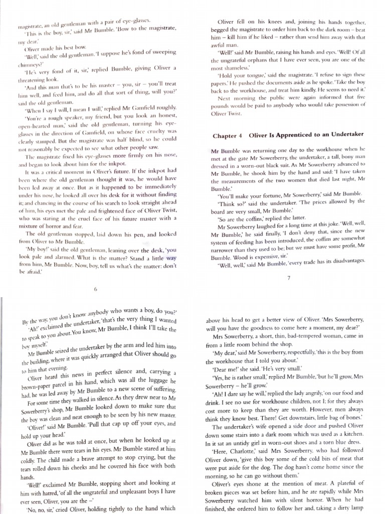 Oliver Twist Part 2 | PDF | Oliver Twist