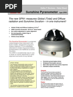 Pyranometers and Sun Path Diagram REE | PDF