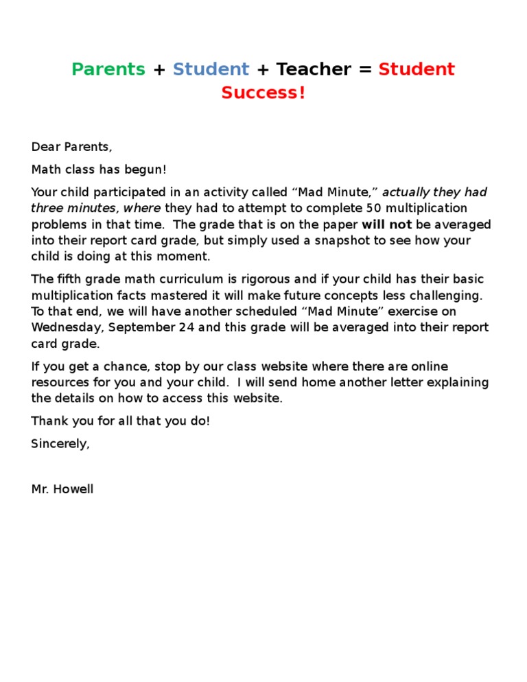Mad Minute Multiplication Update | PDF