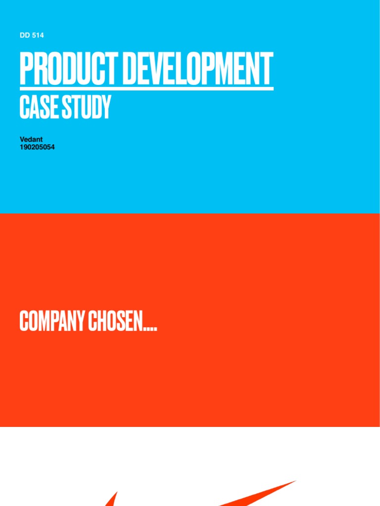 Product Development: Case Study | Download Free PDF | Nike
