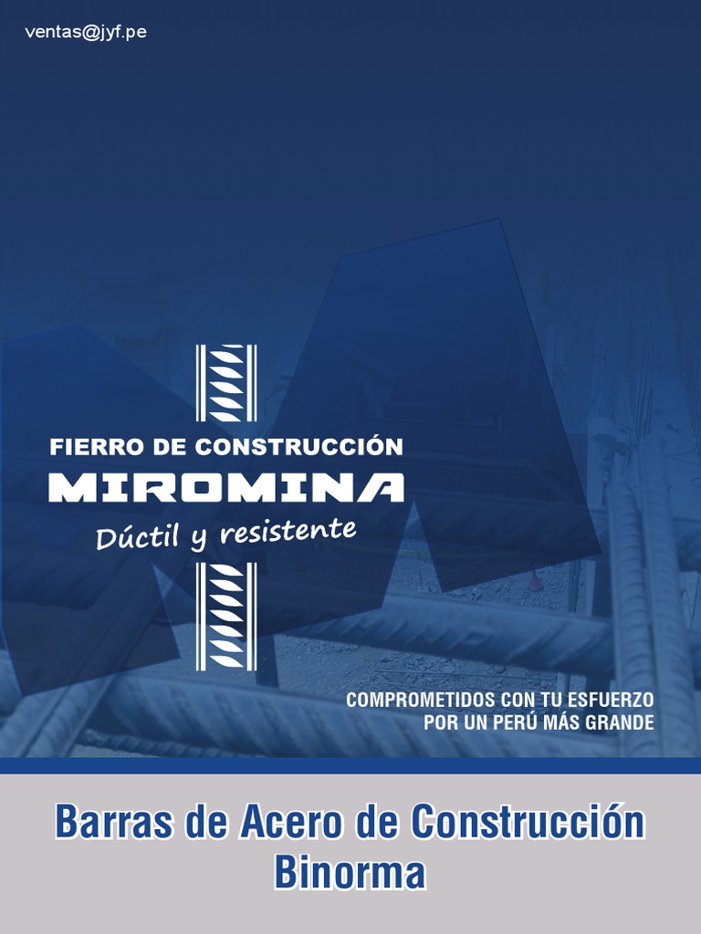 FT Barra Corrugada A615-A706 (Binorma) | PDF | Acero | Materiales