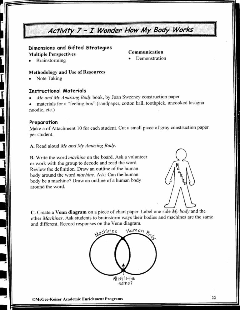I Wonder How My Body Works, P | PDF