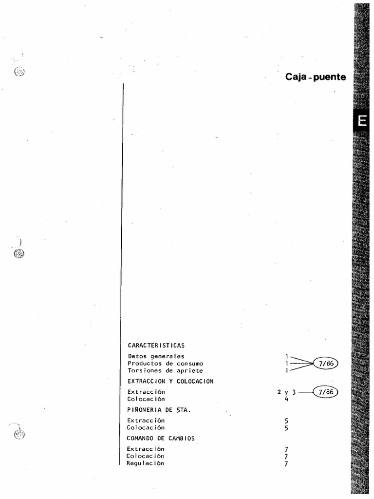 (RENAULT) Manual de Taller Renault 11 | PDF