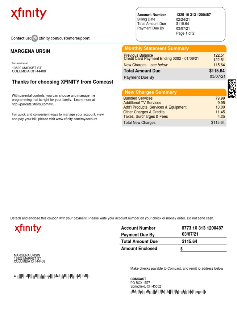 Margena Ursin: Monthly Statement Summary | PDF | Payments | Financial ...