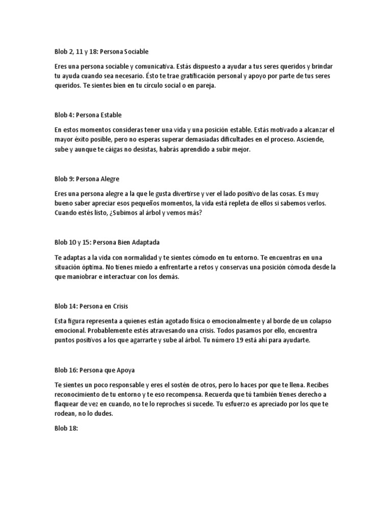 Significado Blobs | PDF