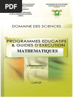 Adem Fascicule Maths 4eme v10.17 PDF | PDF | Entier relatif | Enseignants
