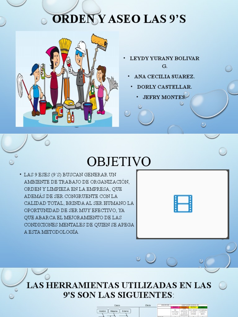Orden y Aseo Las 9s P | PDF | Business