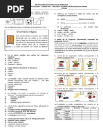 Evaluación de Verbos para 3° Básico | PDF | Verbo | Lingüística