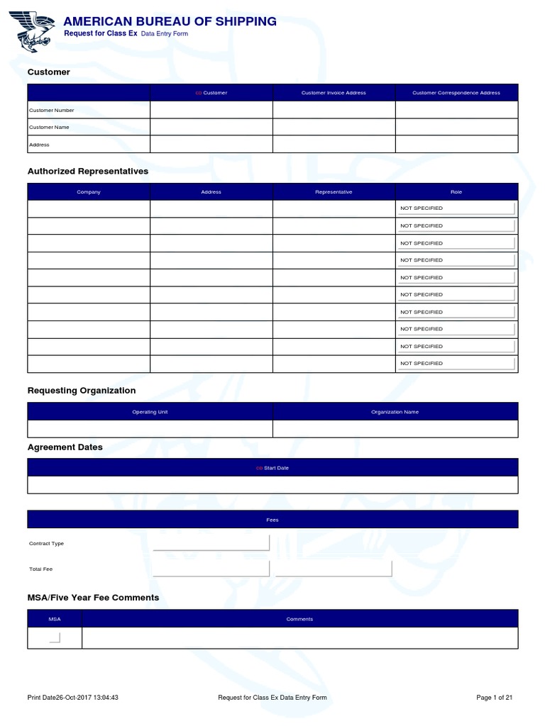 Request-for-Class-Existing-Vessels ABS | Download Free PDF | Underwater ...