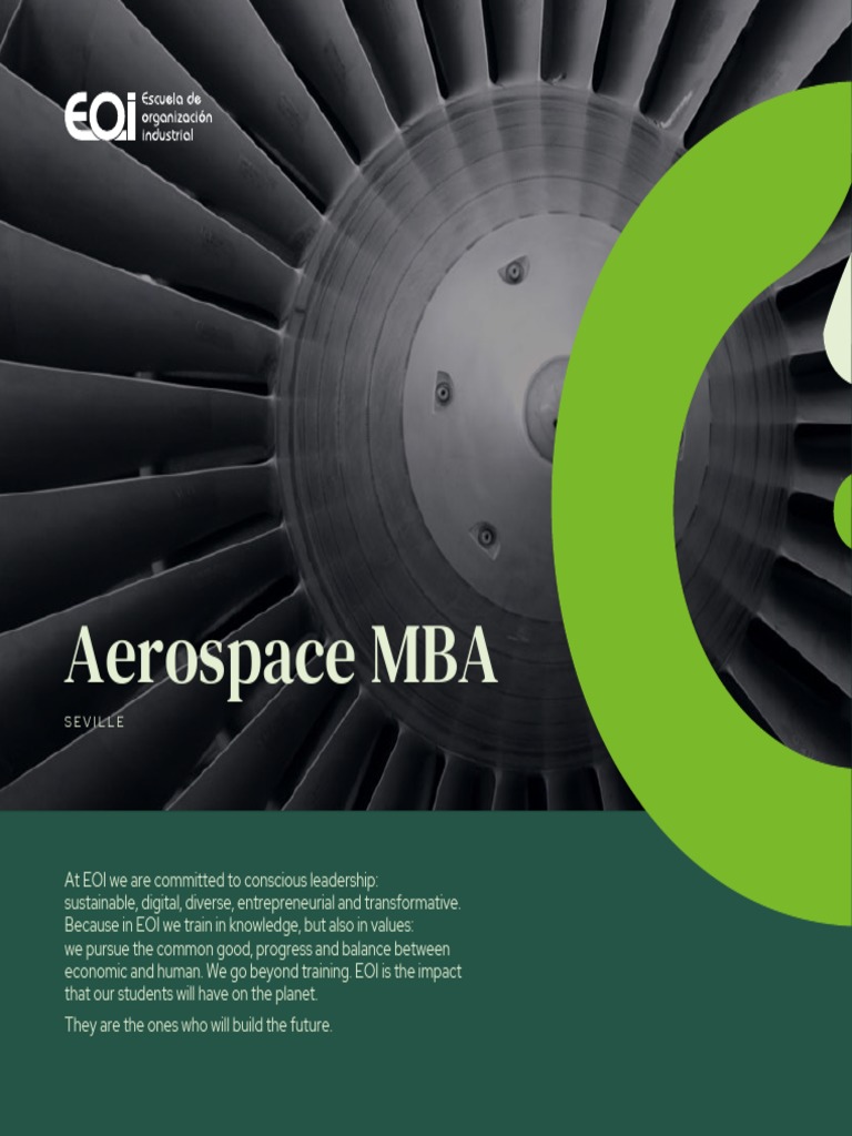 Aerospace MBA EOI Sevilla | PDF | Master Of Business Administration ...