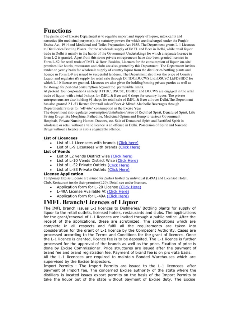 IMFL | PDF | License | Taxes