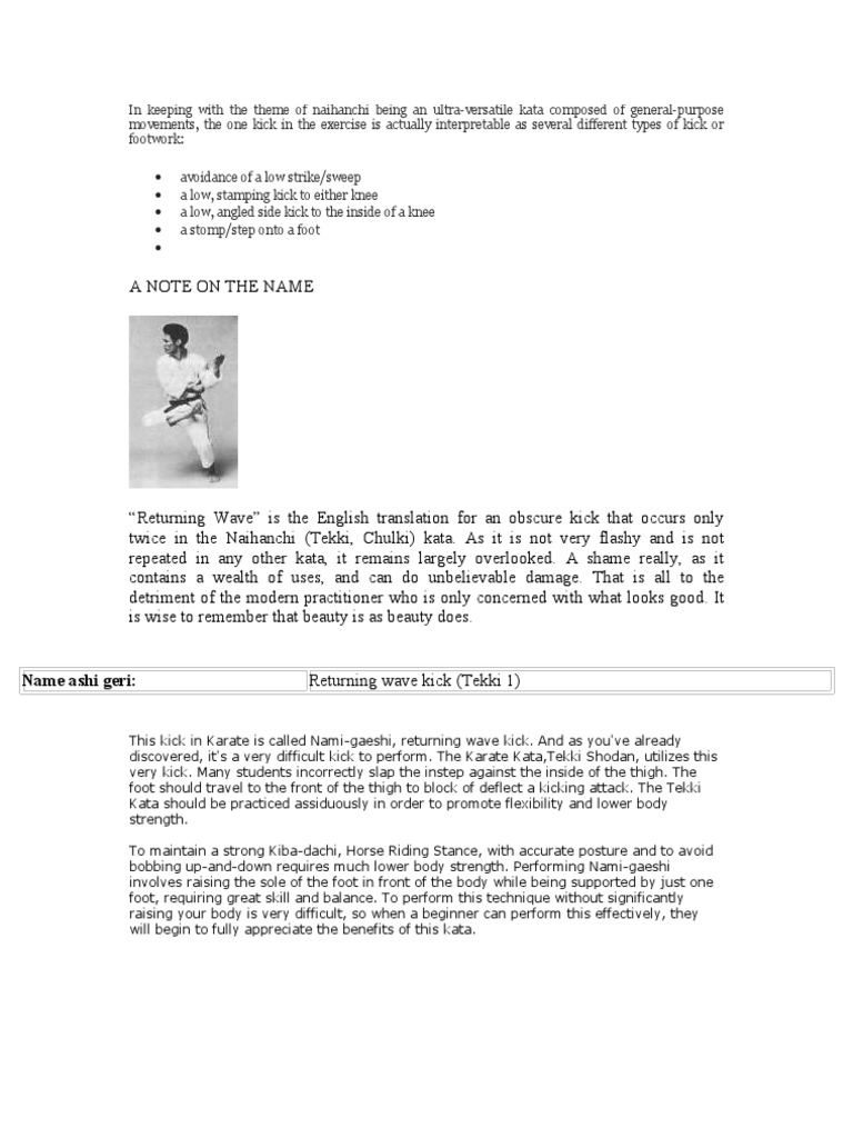 Returning Wave Kick | PDF | Language Arts & Discipline