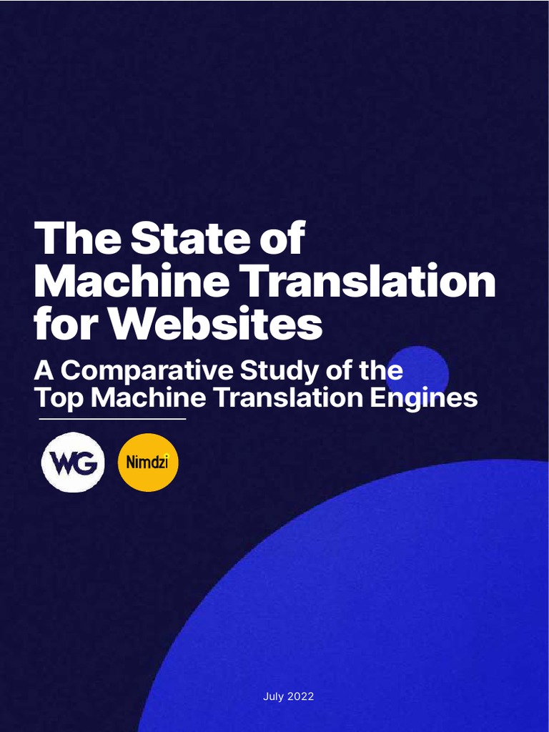 Machine Translation Usability Study | PDF | Usability | Translations