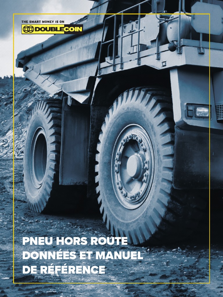 Double Coin OTR Data Book French | PDF | Pneumatique (véhicule) | Matériaux