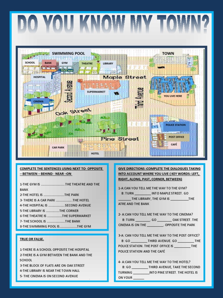 do-you-know-my-town-fun-activities-games_13170 | PDF | Buildings And ...