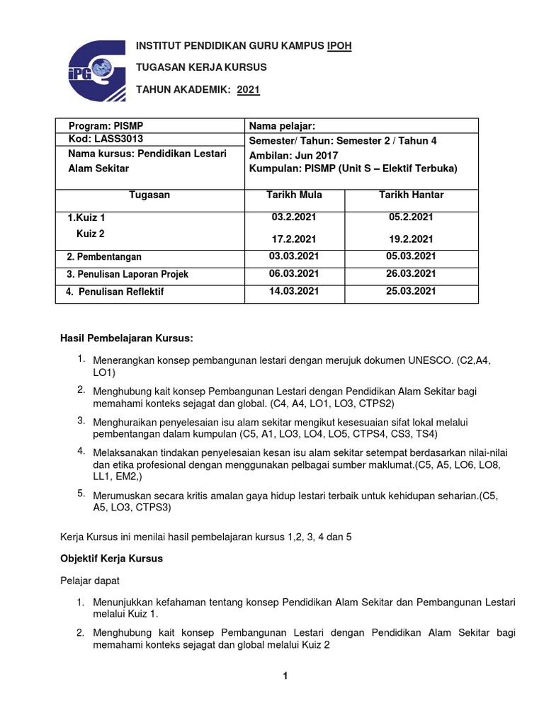LASS3013 | PDF | Karier & Perkembangan | Seni
