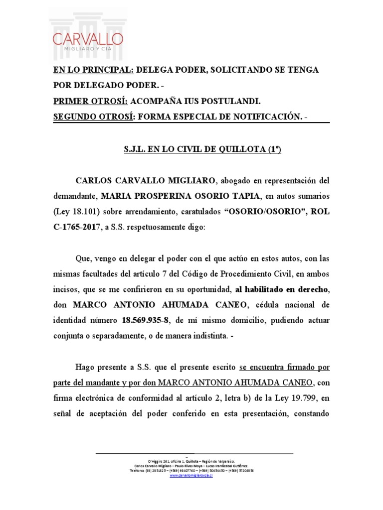 Modelo Delega. | PDF | Justicia | Crimen y violencia