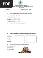 Dictado Letra P | PDF