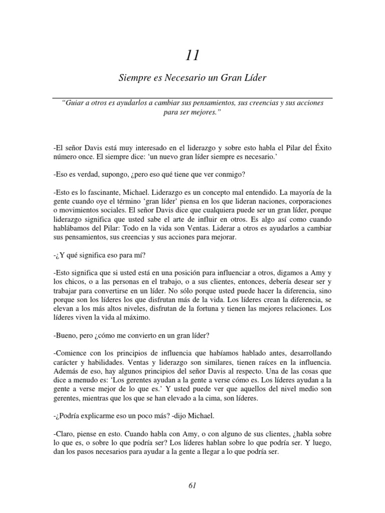 Doce Pilares 61 63 | PDF | Liderazgo
