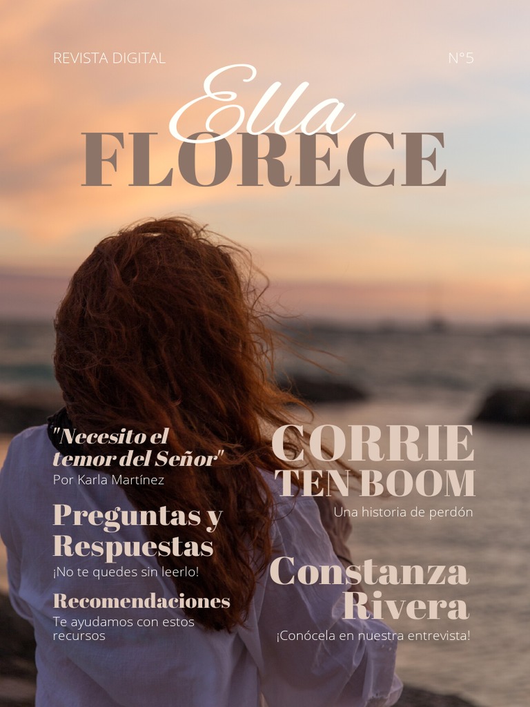 Ella Florece Revista Numero 4 | PDF | Cristo (título) | Amor