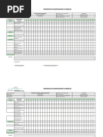 Laboratory Maintenance Log Templates | PDF | Chemical Engineering ...