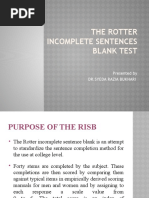 SSCT Scoring Sheet | PDF