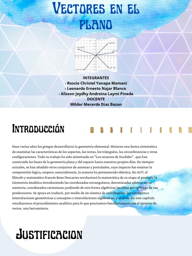 Vector Es | PDF | Vector Euclidiano | Espacio vectorial