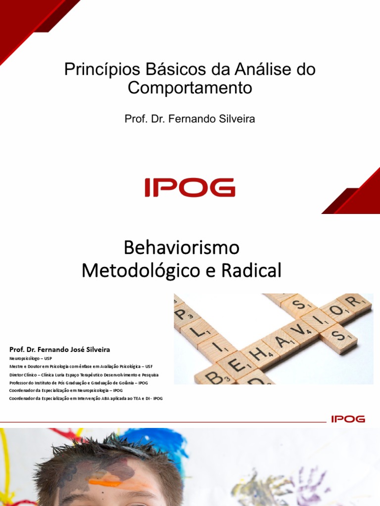 Fundamentos do Behaviorismo e Análise Comportamental | PDF ...