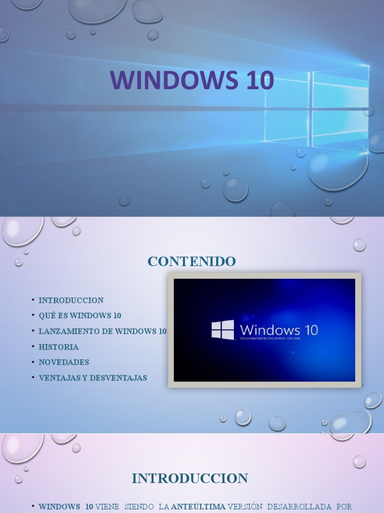 Windows 10 | Descargar gratis PDF | Windows 10 | Microsoft Windows