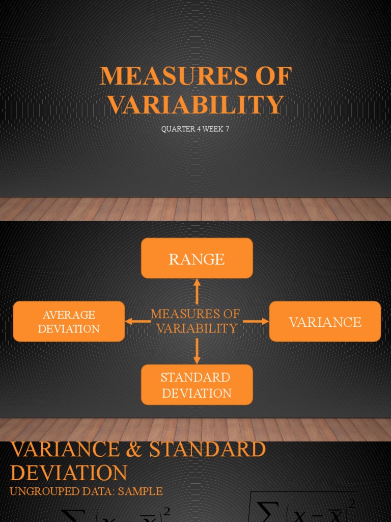 Math 7 q4 w7 Measures of Variability | PDF | Variance | Standard Deviation