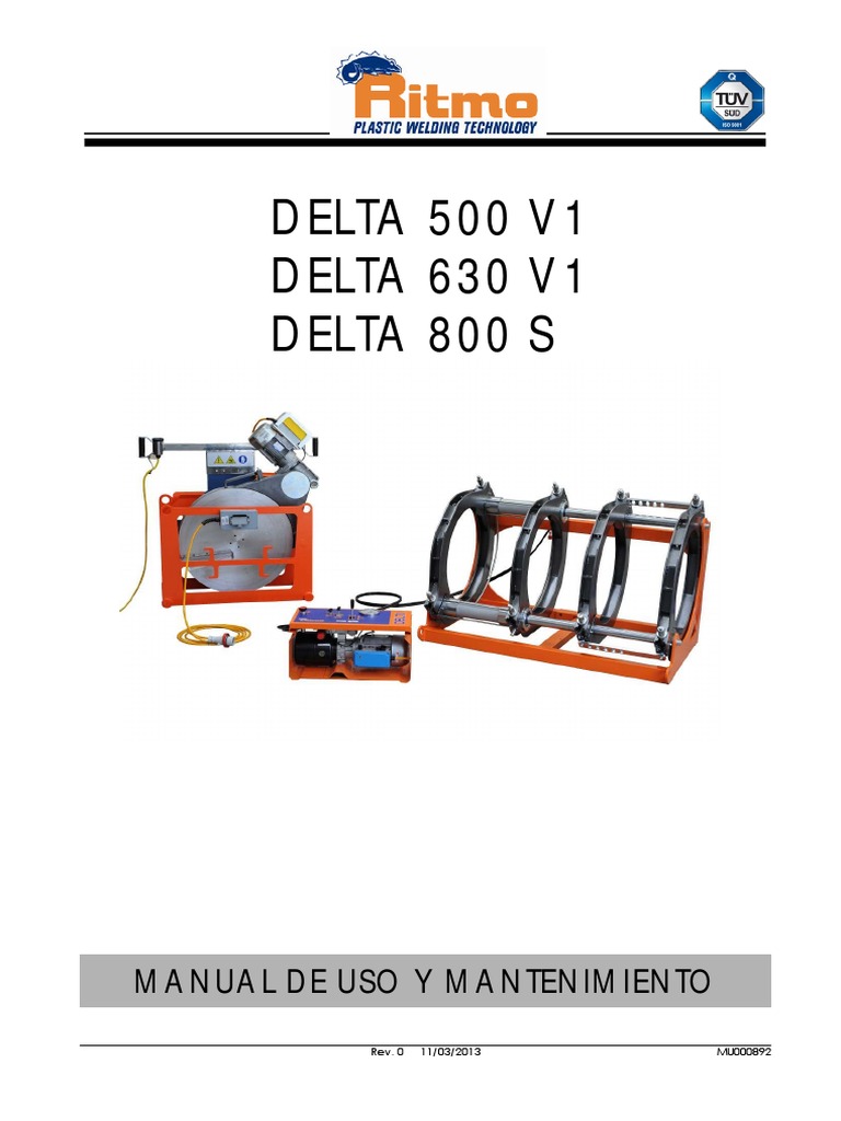 Manual Delta 500 | PDF | Soldadura | Construcción