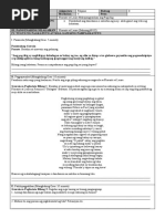 LEARNING ACTIVITY SHEET FOR Grade 10 FILIPINO | PDF