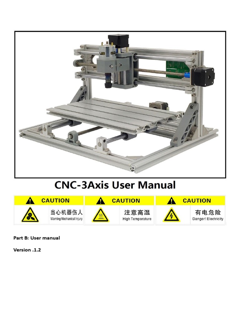 CNC3 User Manual - V1.2 | PDF | Usb | Personal Computers CNC3 User Manual - V1.2 | PDF | Usb | Personal Computers