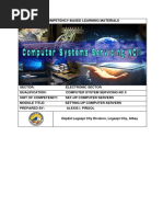 CSS Ncii Coc3 Sucs CBLM | PDF | Active Directory | Ip Address