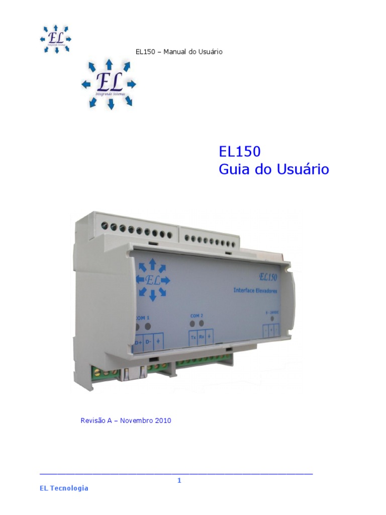 EL150 Módulo de Rede | PDF | Porta (rede de computadores) | Rede de ...