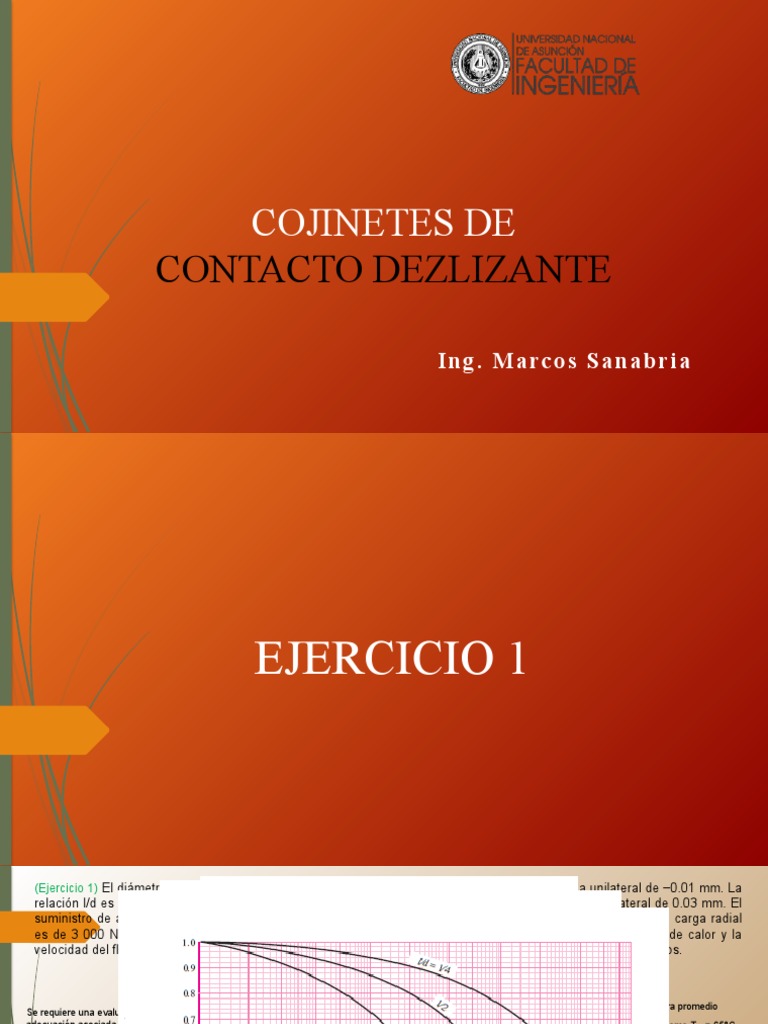 Clase 7 Cojinetes De Deslizamiento Pdf Rodamiento Mecánico