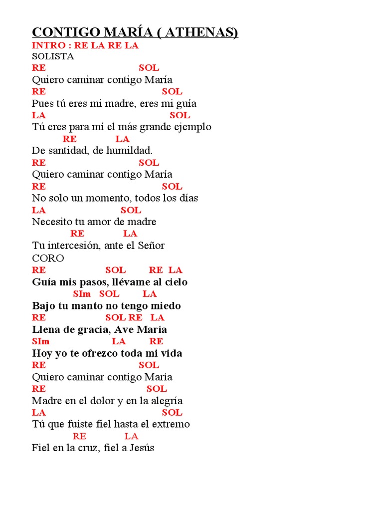 Contigo Maria Athenas | PDF