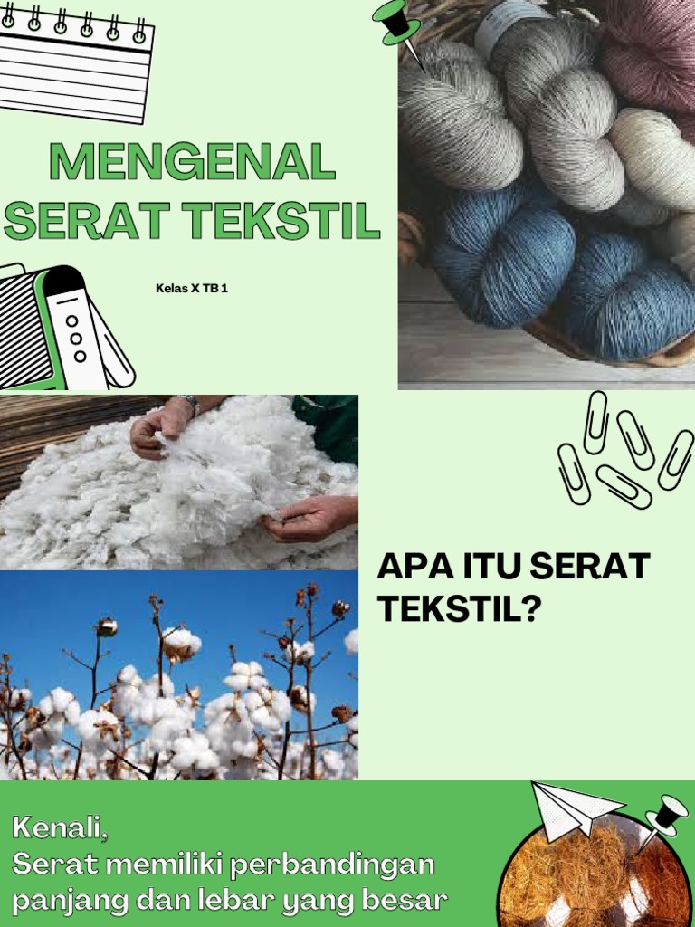Mengenal Serat Tekstil | PDF