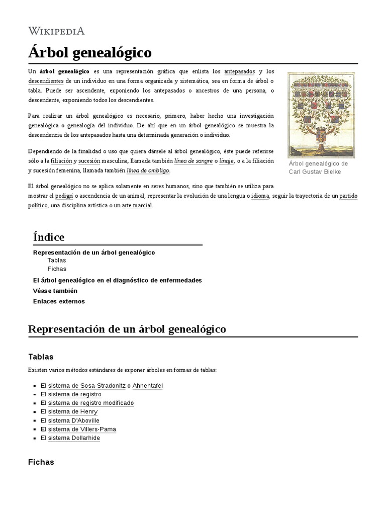 U1 Proyecto 1 Arbol Genealogico | PDF