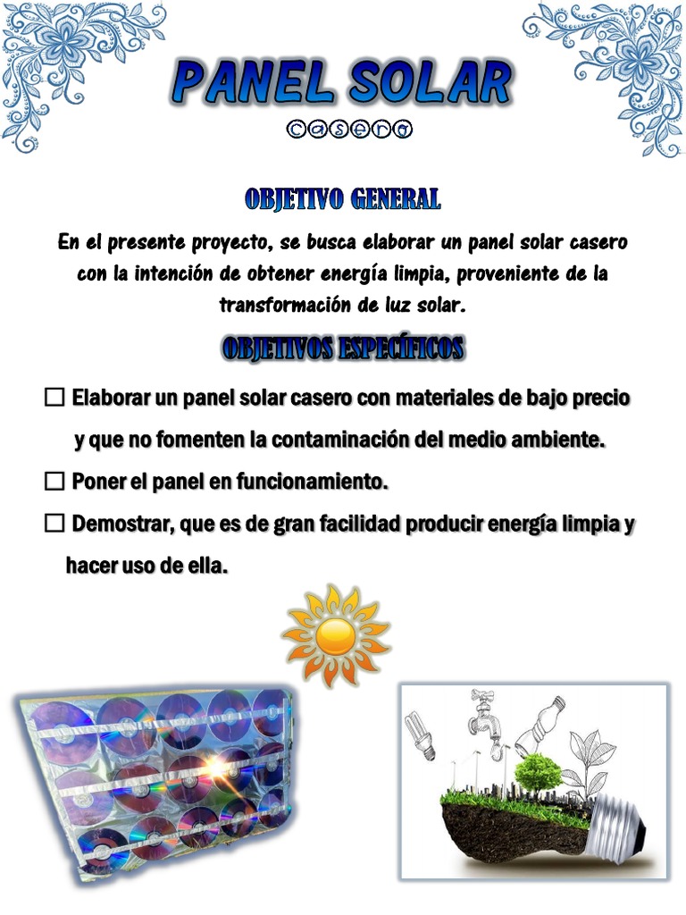 Panel Solar Casero A4 3ro B PDF | PDF