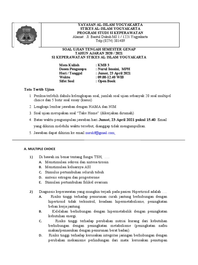 Uts KMB Si 2021 | PDF