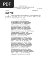 Duty Detail Order Template | PDF