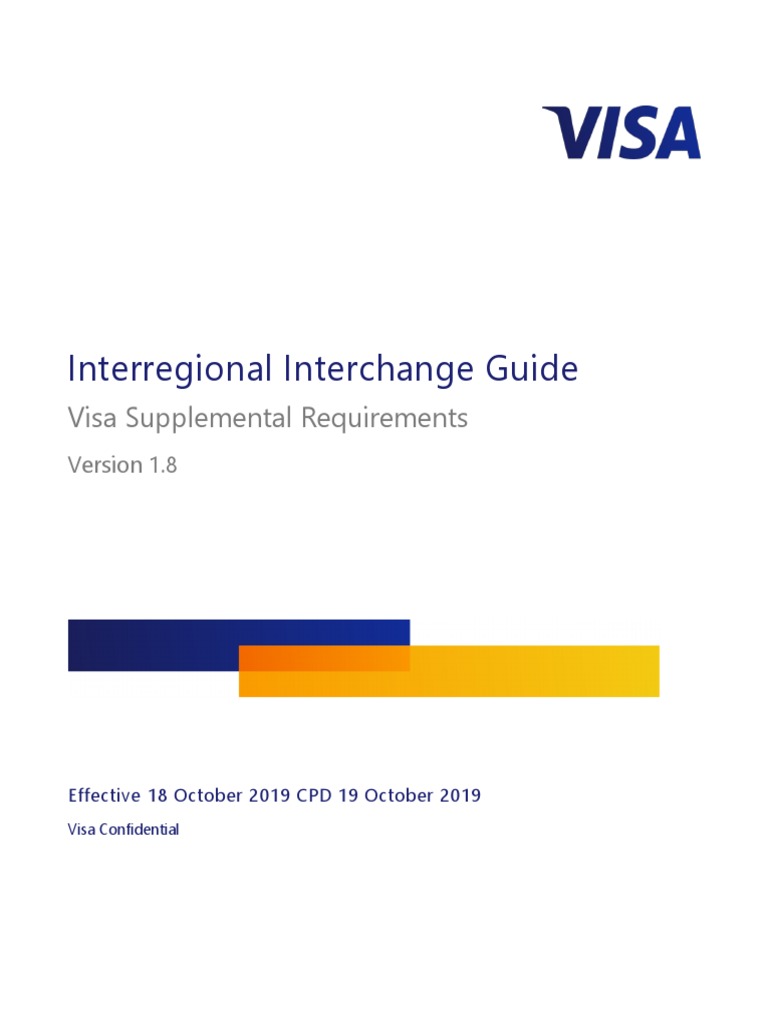interregional-interchange-guide | PDF | Credit Card | Visa Inc.