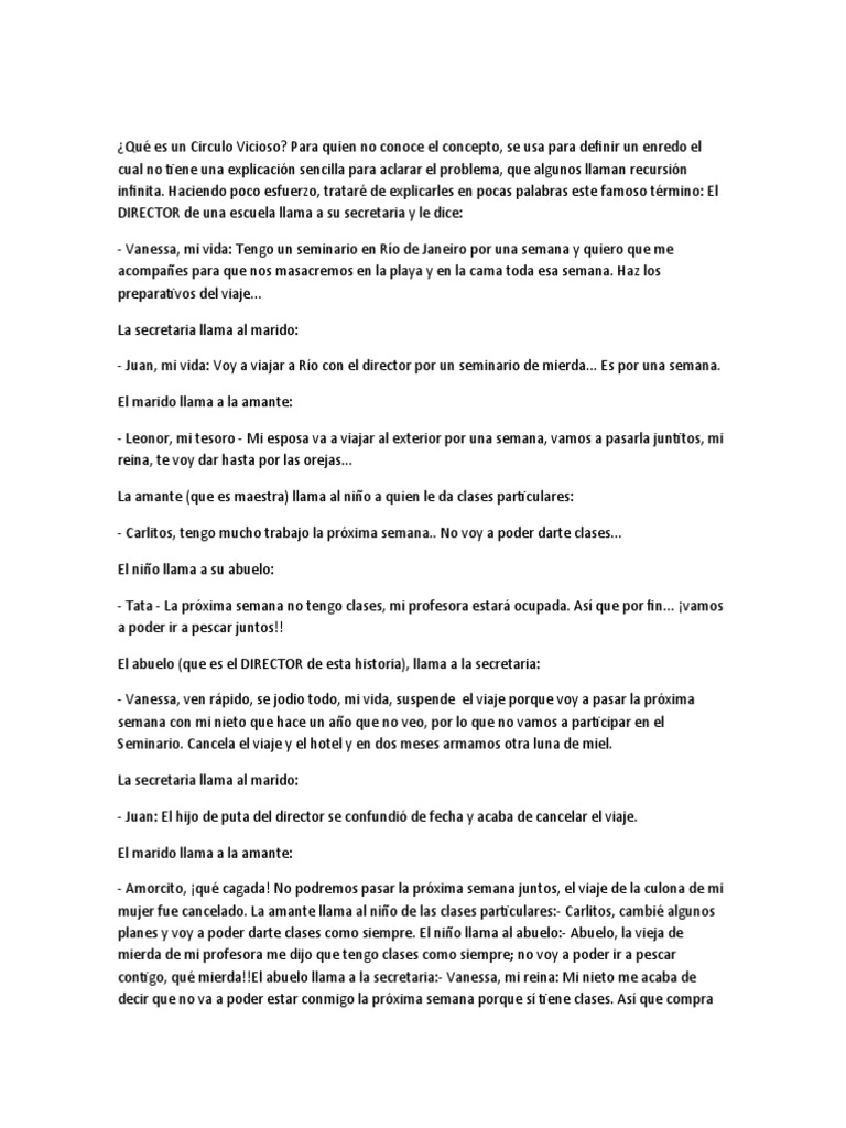 Circulo Vicioso | PDF | Poesía
