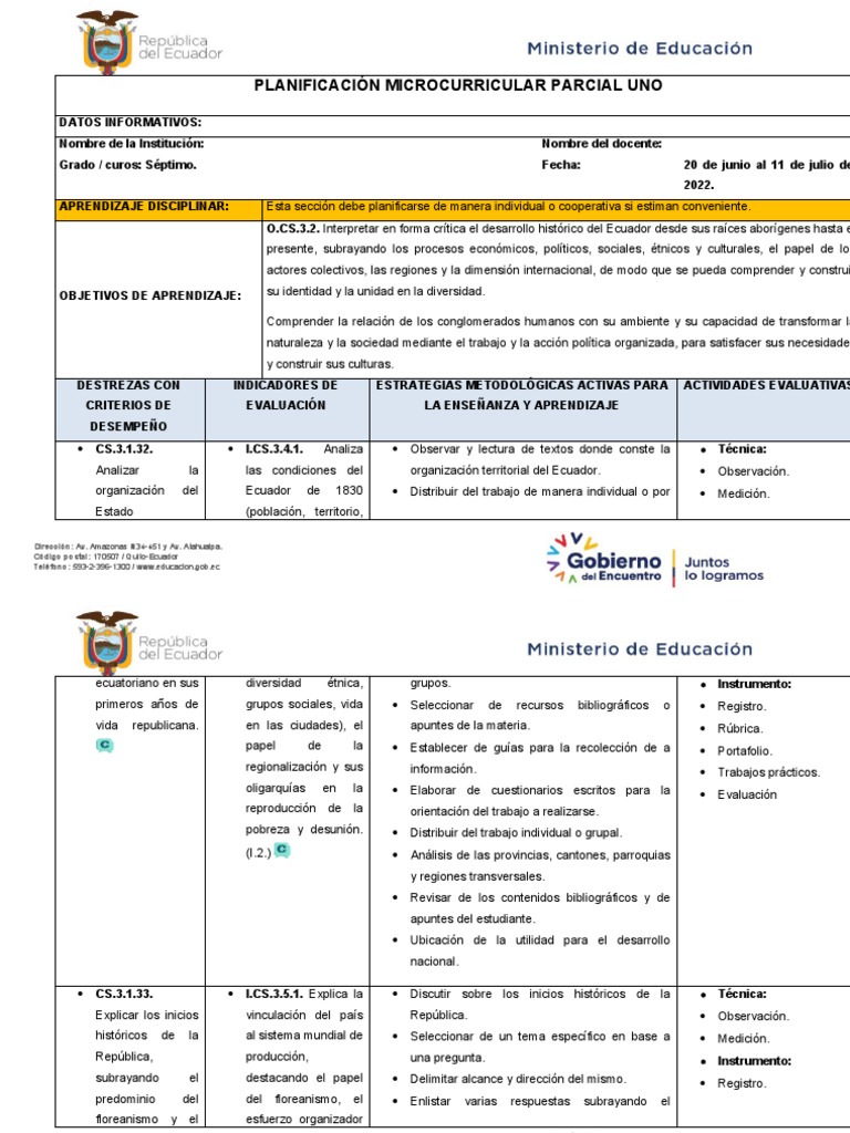 7mo-Ess-Micro - Pud | PDF | Evaluación | Aprendizaje
