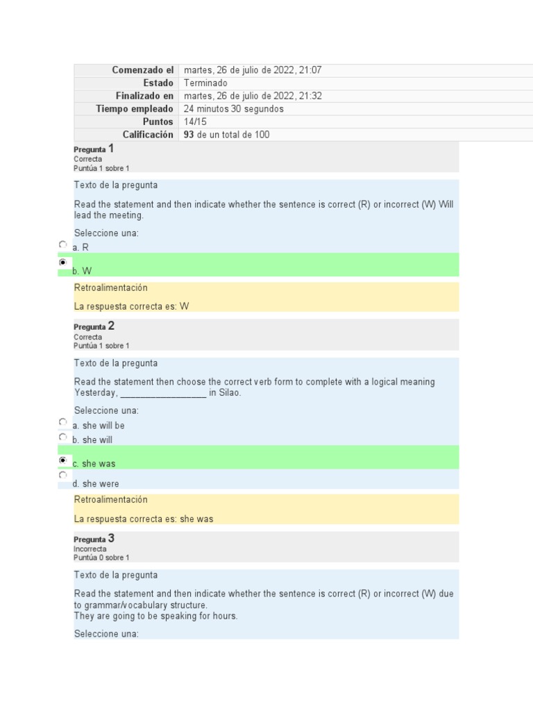 Assignment 1 Questionnaire U1 | PDF