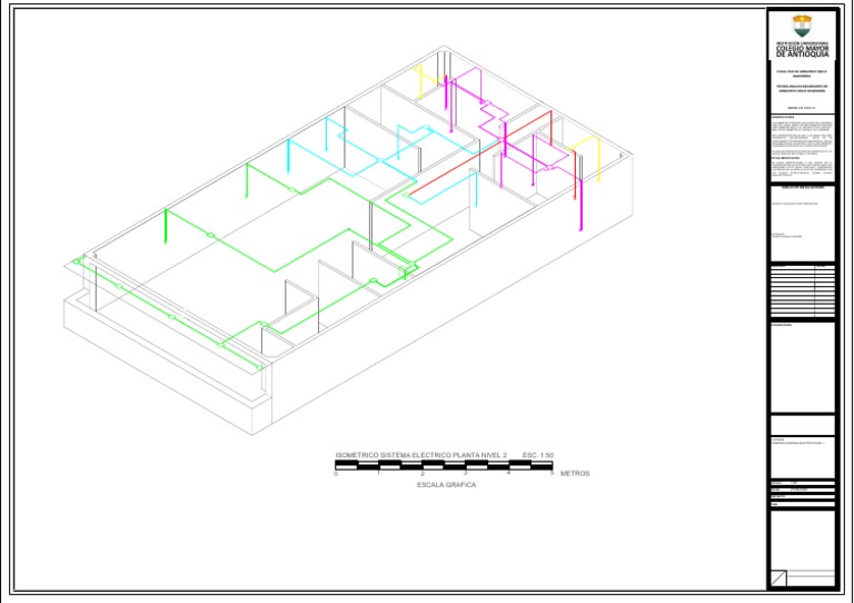 Isometrico Electrico Nivel 2 | PDF | Ingeniería